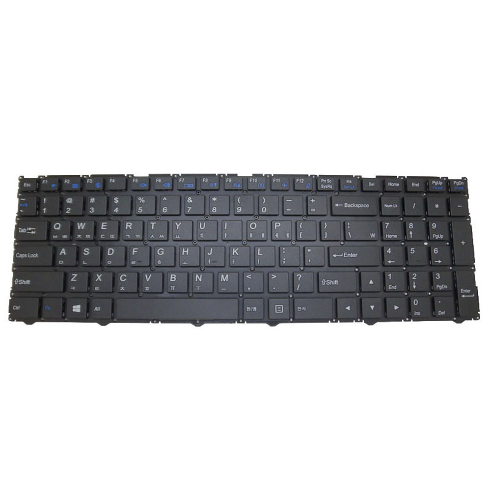 Laptop Keyboard For BTO U•BOOK 15CL25 N250BU Korean KR Black No Frame ...