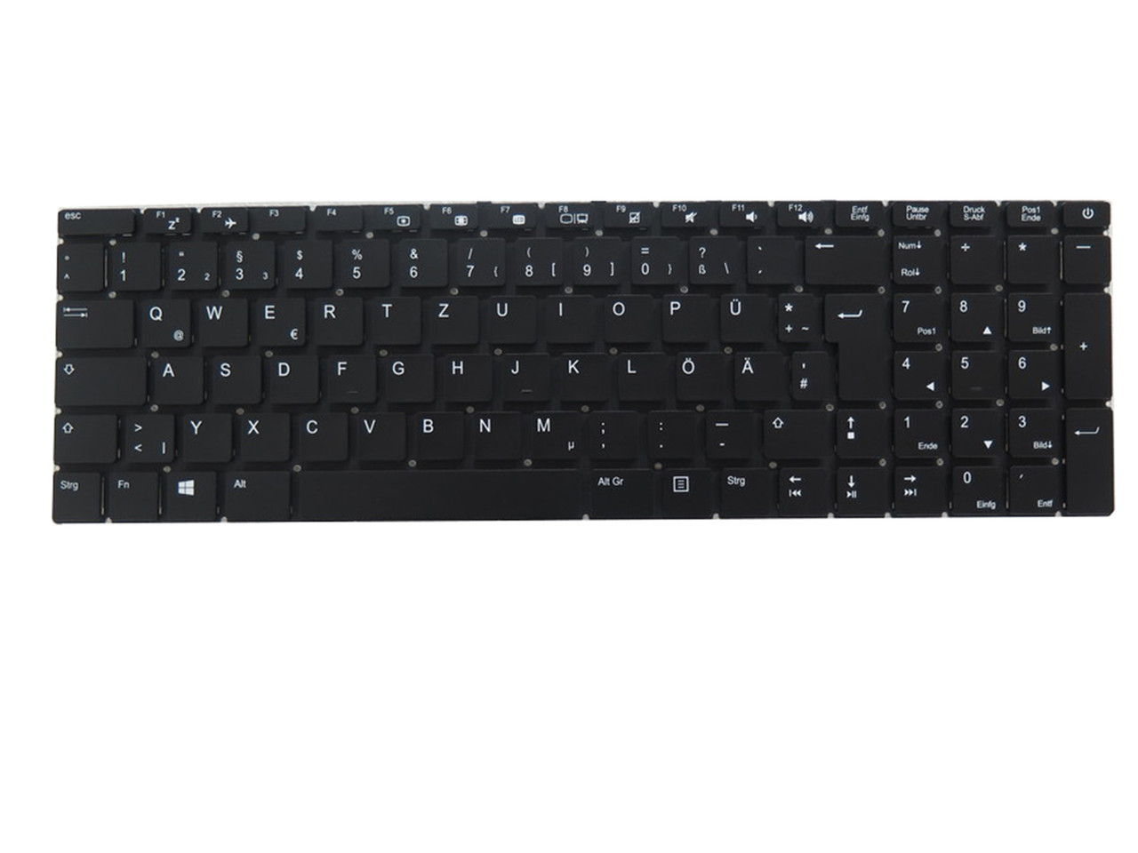 Laptop Keyboard For MEDION AKOYA S17404 MD63700 German GR Black Without ...