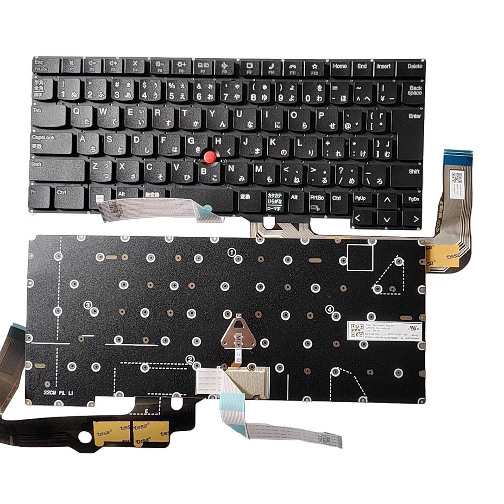 Laptop Keyboard For Lenovo ThinkPad E14 Gen 6 Japanese JP JA Without ...