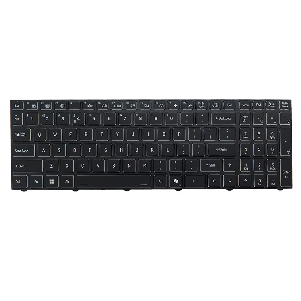 Laptop Backlit Keyboard For CLEVO PC50DN PC50DN2 PC50DN2(-D) PC50DP(-D ...