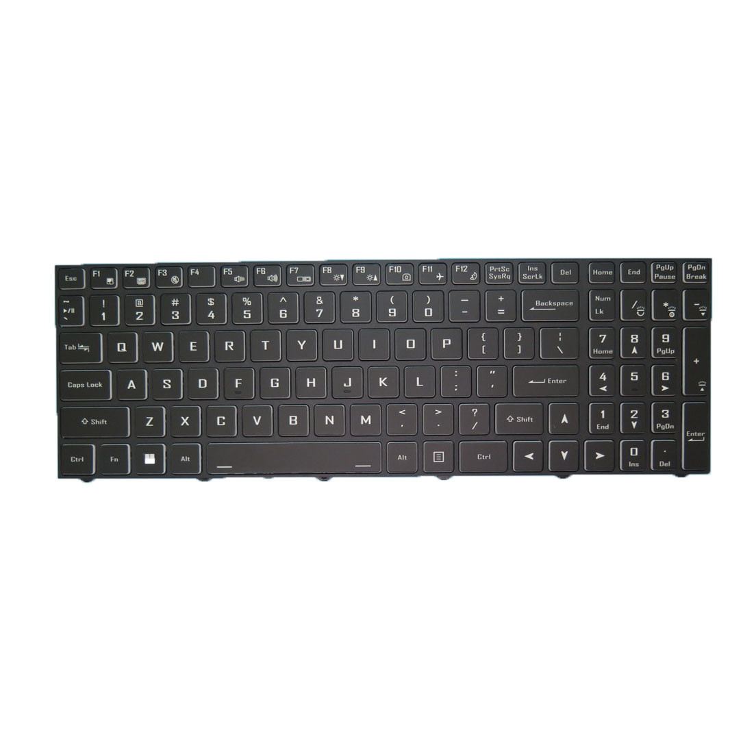 Laptop Keyboard For Venom Blackbook Zero 17 Phantom Z26088 Z26018 ...