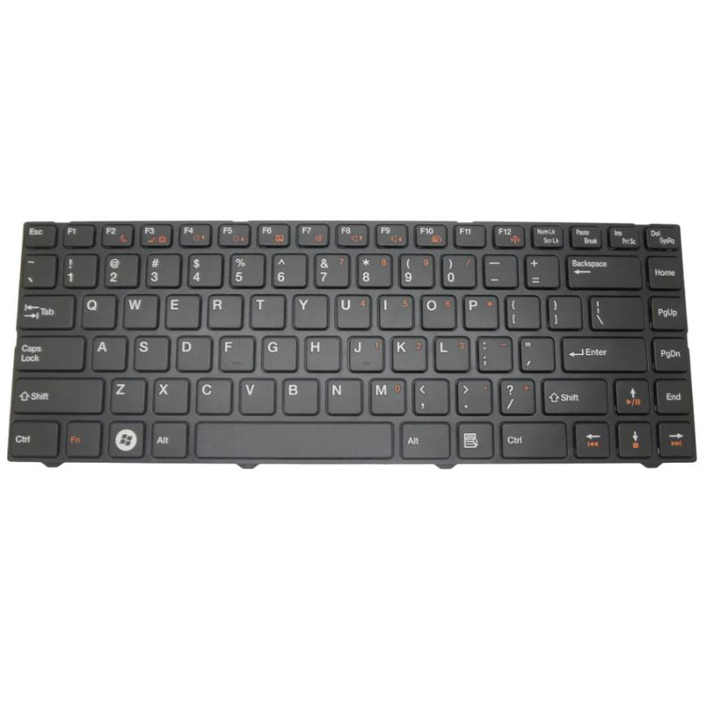 Black Laptop Replacement Keyboard For Login QAT10 VAW70 English US ...