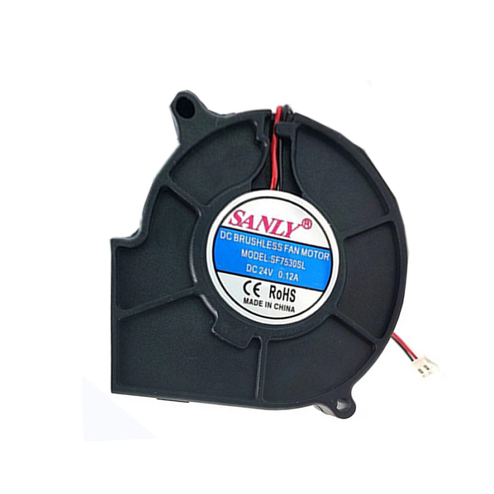 Cooling Fan For SANLY SF7530SL DC24V 0.12A 2PIN 2Lines - Linda parts