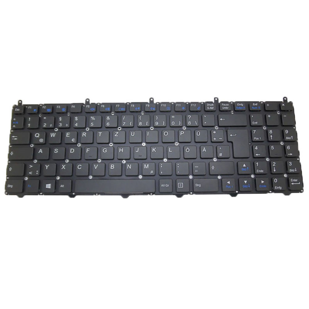 Laptop Keyboard For Digital storm XM15 Level 2 German GR Black No Frame ...
