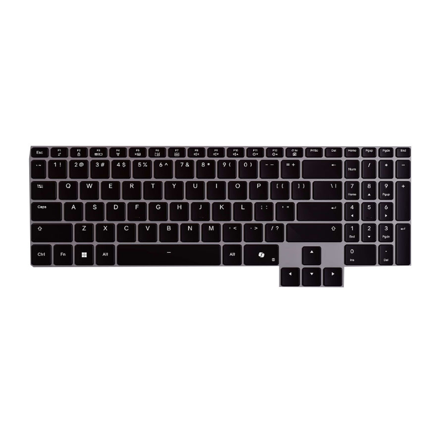 Laptop Keyboard For Wootware WootBook Y15 2025 X5KK4NAG-BKB English US ...