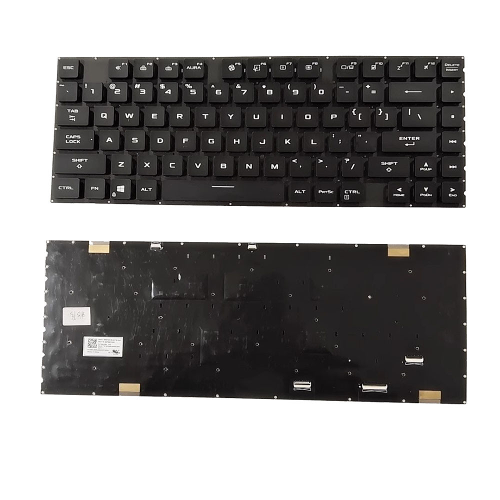 Laptop Keyboard For ASUS ROG Strix Scar 15 G543Q G543QS Black Without ...