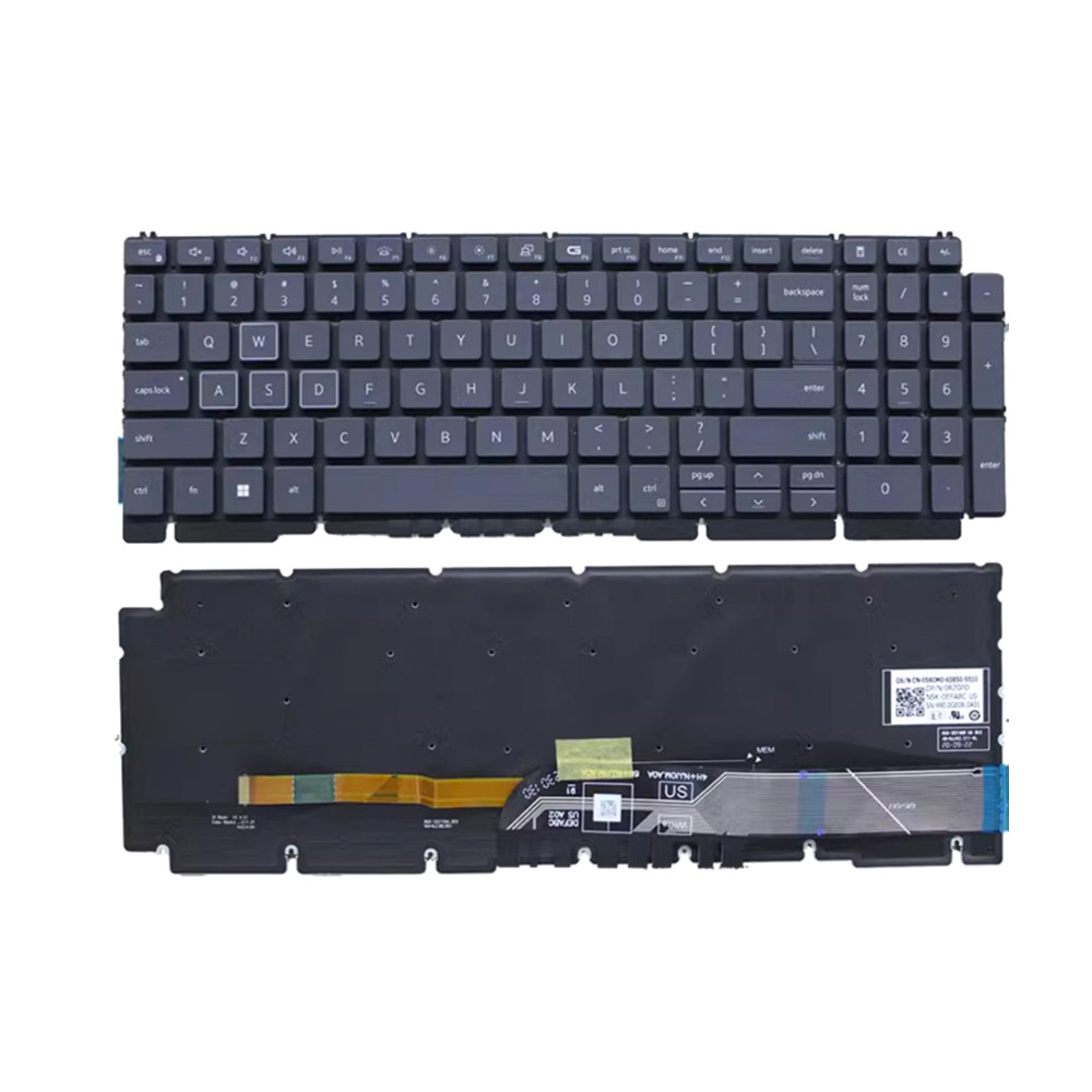 Laptop Keyboard For DELL G15 5510 G15 5511 G15 5515 G15 5520 G15 5521 ...