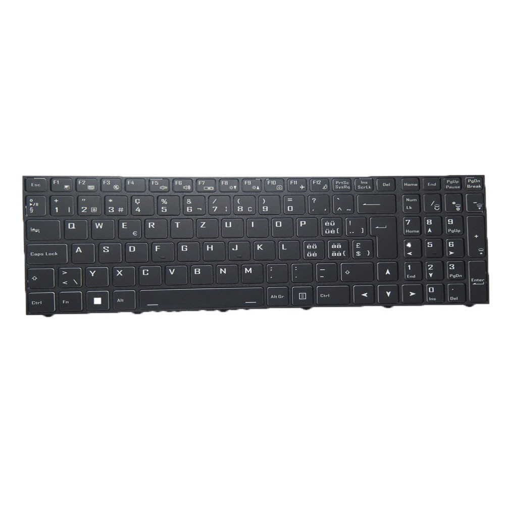 Laptop No Backlit Keyboard For CLEVO NS70AU NS70HU NS70MU NS70PU NS71AU ...