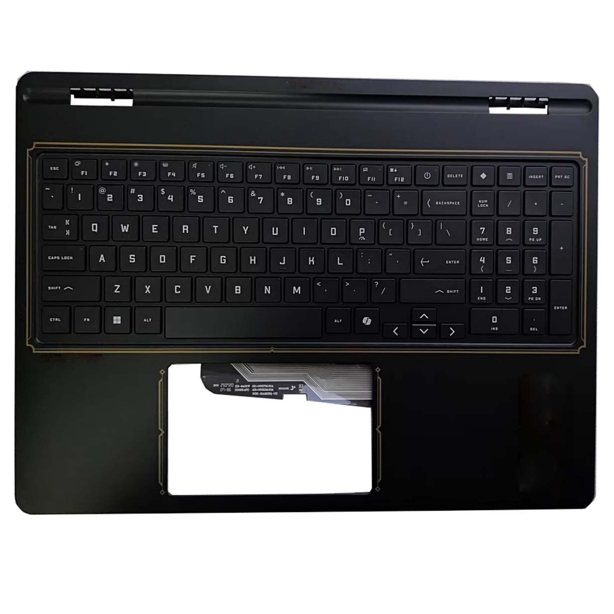 Laptop PalmRest&Keyboard For HP OMEN 16-AM0000 16-AM0021LA P53439-001 ...