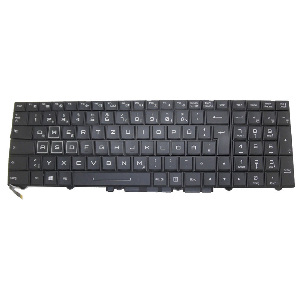 Laptop Keyboard For ONE K56-5N Germany GR With Backlit Black New ...