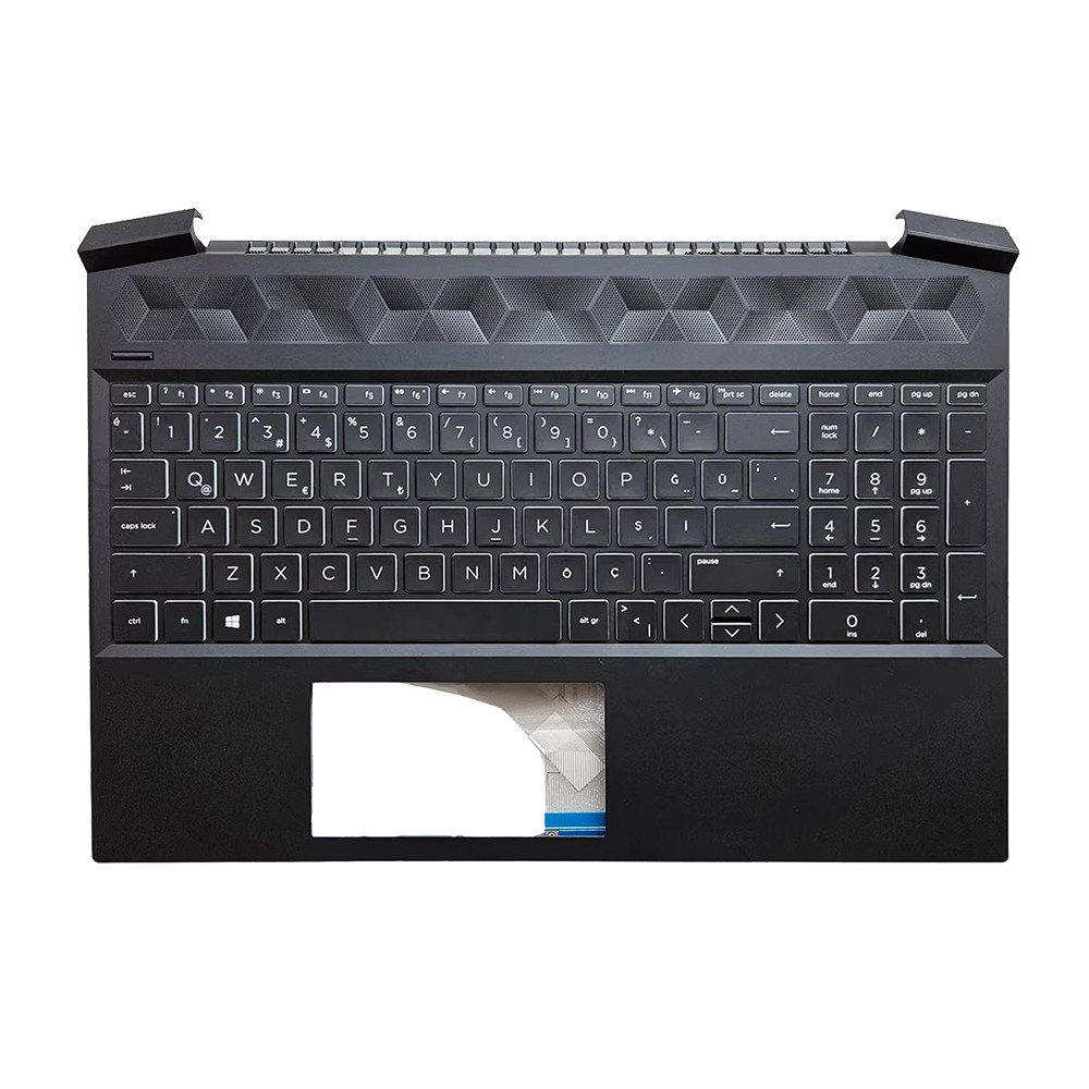 Laptop PalmRest&Keyboard For HP Pavilion Gaming 15-EC0000 L72599-141 ...