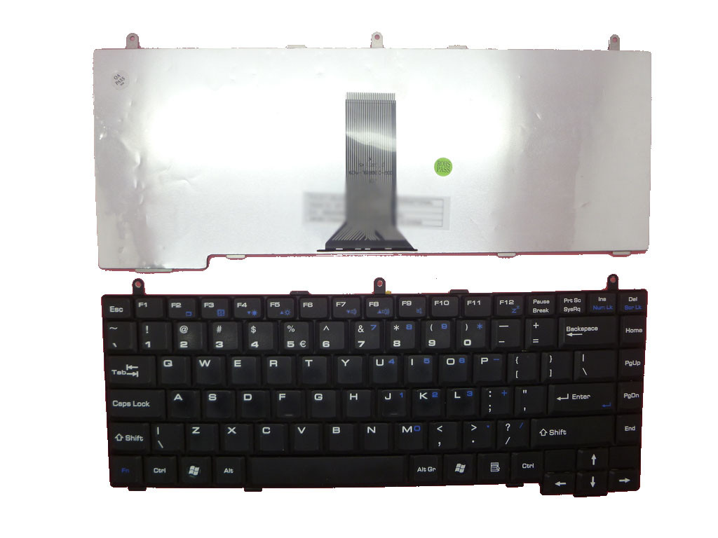 Laptop Keyboard For MSI L710 L715 L720 L725 M510A M510C M520 M522 M610 ...