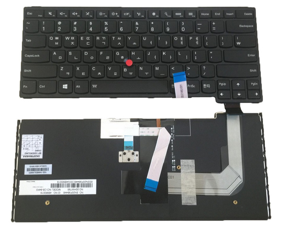 Laptop Keyboard For Lenovo Thinkpad S3 YOGA 14 YOGA 460 Korea KR ...