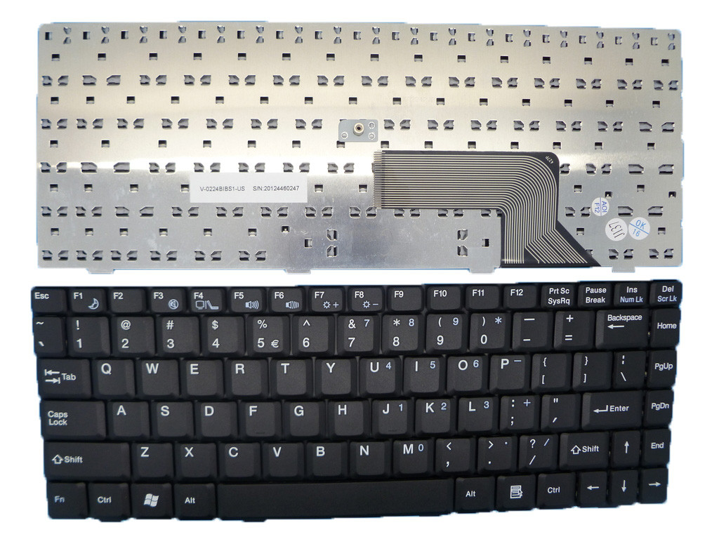 Laptop Keyboard For TCL V-0224BIBS1-US 20124460247 English US Black New ...