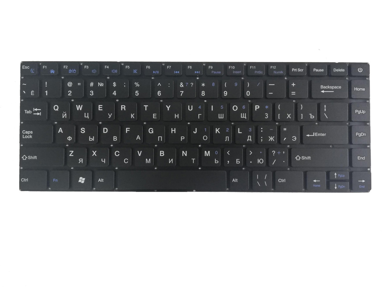 Laptop Keyboard For Haier ES34 13.3 New Without Frame Black Russian RU ...
