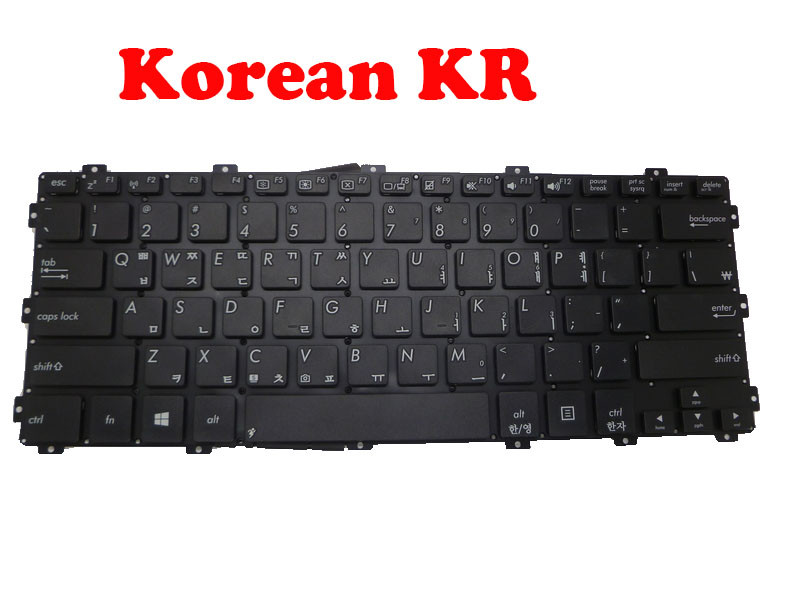 Laptop Keyboard For ASUS X301 X301A Black Without Frame KR Korea ...