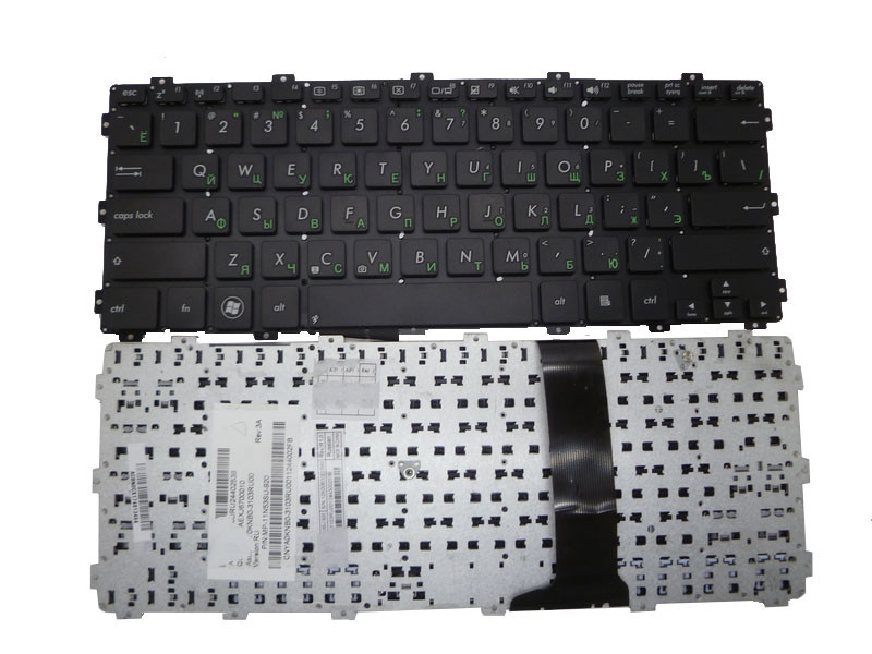 Laptop Keyboard For ASUS X301 X301A Black Without Frame RU Russia ...