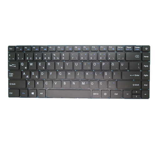 Laptop Keyboard For iLife Zed Air3 IL-1303-332-GPTES Black Without ...