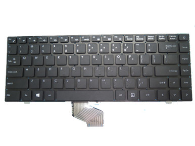 Laptop Keyboard For Haier K3555 343000085 Black United States US ...