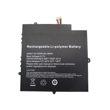 Laptop Replacement Battery For GEO GeoBook 3SI 7.6V 5000MAH 38WH New ...