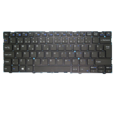 Laptop Keyboard For HAIER NL40LU3 Without Frame Black Turkish TR ...