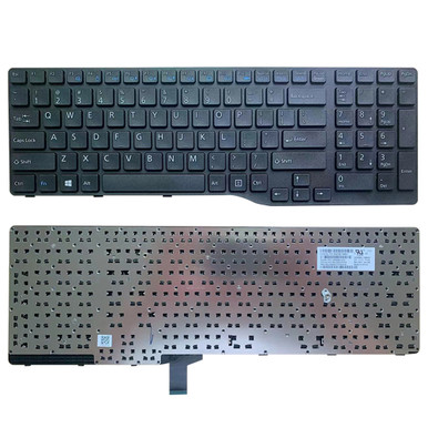 Laptop Keyboard For Fujitsu LifeBook AH756 AH757 AH766 English US Black ...