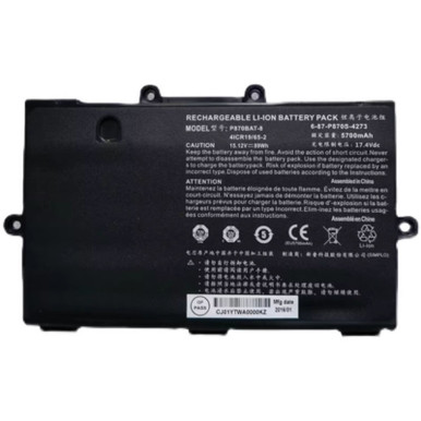 Laptop Battery For Origin PC EON17-SLX 2017 5700mAh 15.12V 89WH New ...