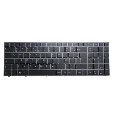 Laptop Keyboard For CLEVO N250 N250JU N250LU N251JU N251LU N250PU ...