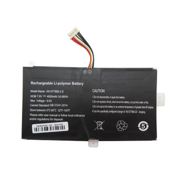 Laptop Battery For Basics NV-627871-2S 627871-2S 7.6V 5200mAh 10PIN ...