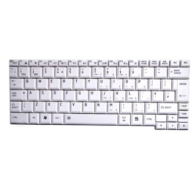 Laptop Keyboard For Toshiba Portege R500 United Kingdom UK White New ...