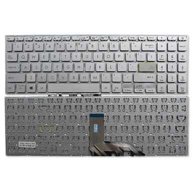 Laptop Keyboard For ASUS Vivobook 15 S531 S531F S531FA S531FL Silver ...