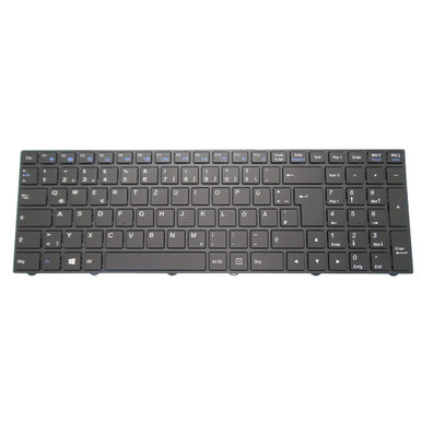 Laptop Keyboard For Bluechip Travelline L15W10 German GR Black With ...