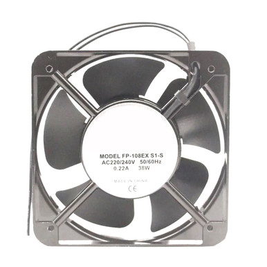 Cooling Fan FP-108EX-S1-S FP-108 EX-S1-S AC220/240V 50/60HZ 0.22A 38W 150x150x50mm Square fan ...