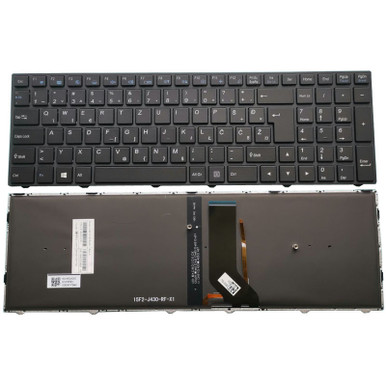 Laptop Keyboard For CLEVO N750BU N751BU N750HU N751HU N750GU N751GU N750WU N751WU Slovenian SL ...