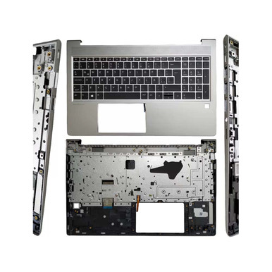Laptop PalmRest&keyboard For HP ProBook 450 G8 455 G8 Silver top cover ...