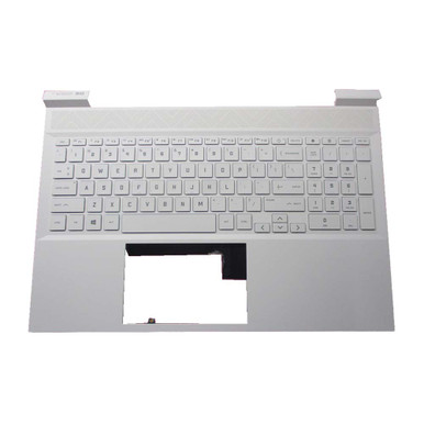 Laptop PalmRest&keyboard For HP Victus by 16-D0000 Ceramic white top ...