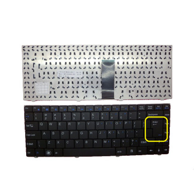 Laptop Keyboard For ViewSonic VNB130 VNB130S United States US Black New ...
