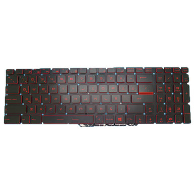 Laptop Red Backlit Keyboard For MSI GF75 Thin 10SC 10SCS 10SCSK 10SCSR ...
