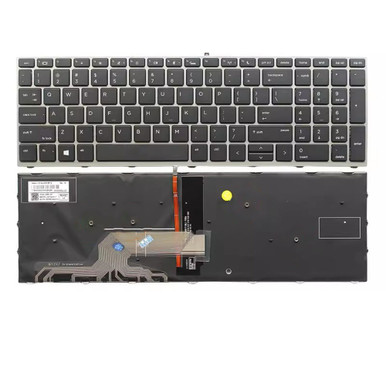 Laptop Keyboard For HP ProBook 650 G4 650 G5 L09593-001 with silver ...