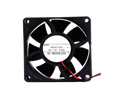 Fan HDH0712UA-A DC12V 0.35A 2PIN 2Lines New - Linda parts