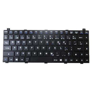 Laptop No Backlit Keyboard For GETAC V200 G2 V200G2 Canadian French CF ...