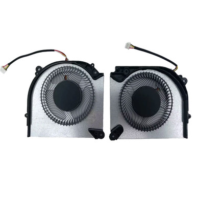 Laptop CPU GPU Fan For Colorful X17 XS 2022 DC5V 0.5A 4PIN A Pair New ...