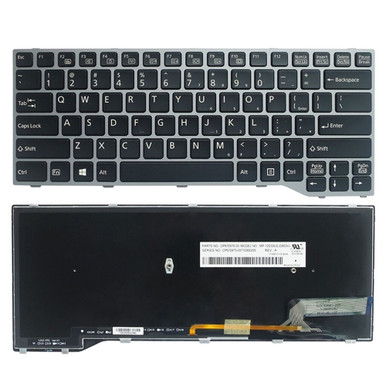 Laptop Keyboard For Fujitsu LifeBook E544 E546 E547 E733 E734 E736 E743 ...