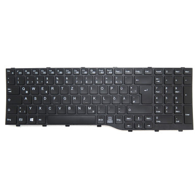 Laptop Keyboard For Fujitsu Celsius H5511 H7613 German GR Black Without ...