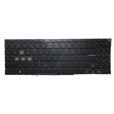 Laptop Blue Monochrome Backlit Keyboard For MSI Sword 15-A12U Series ...