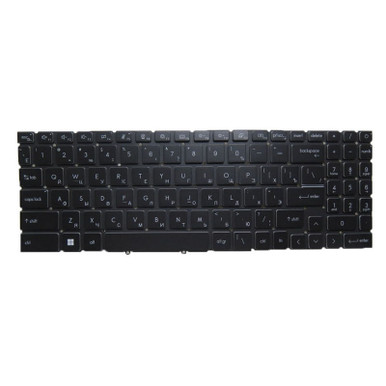 Laptop White Monochrome Backlit Keyboard For MSI Sword 15-A12U Series ...