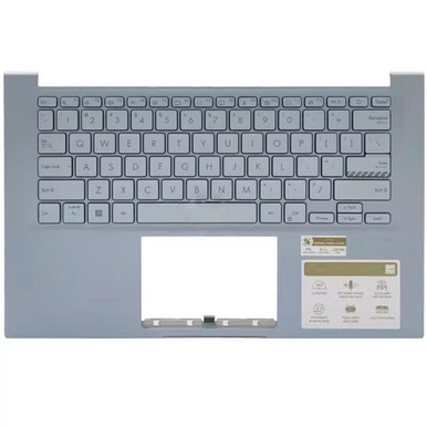 Laptop PalmRest&keyboard For ASUS VivoBook 14 F1402 F1402ZA Light blue ...