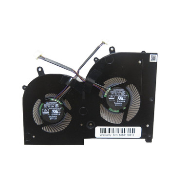 Laptop CPU GPU FAN For MSI BS5205HS-U5A DC 5V 1A 17N1-C-CCW-4P BS5206HS ...