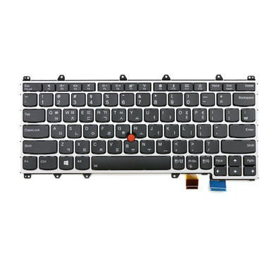 Laptop Keyboard For Lenovo ThinkPad Yoga 370 01AV748 01EN459 SN20L82204 ...
