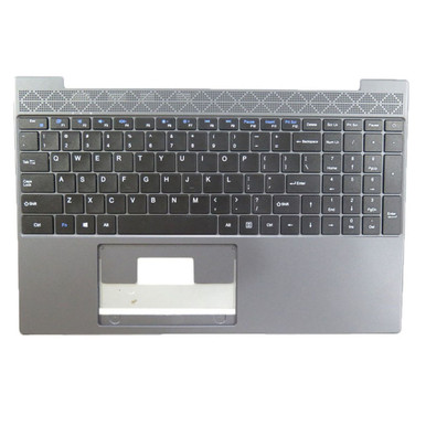 Used Laptop Grey PalmRest&Keyboard For Teclast F15 PLUS 2 TE10 ID G1F1 ...